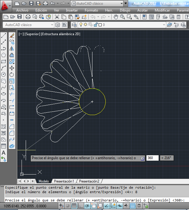 MATRIZ AUTOCAD: MATRIZ AUTOCAD