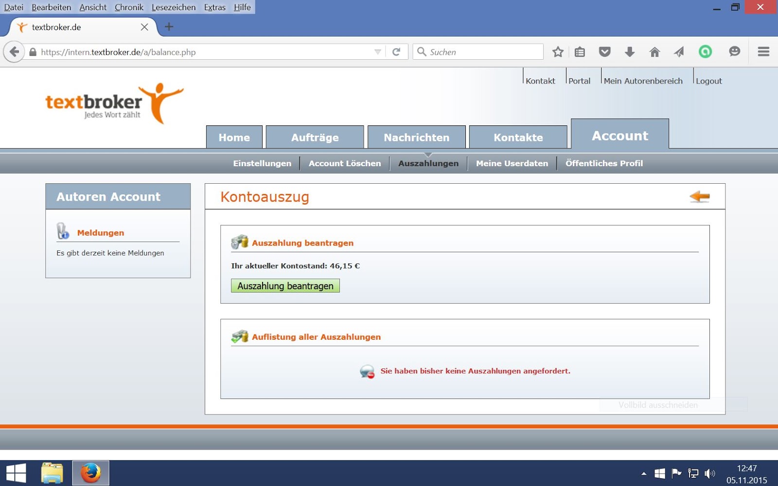 Textbroker : Textbroker aus Autorensicht: Wie viel Geld kann ich bei ...