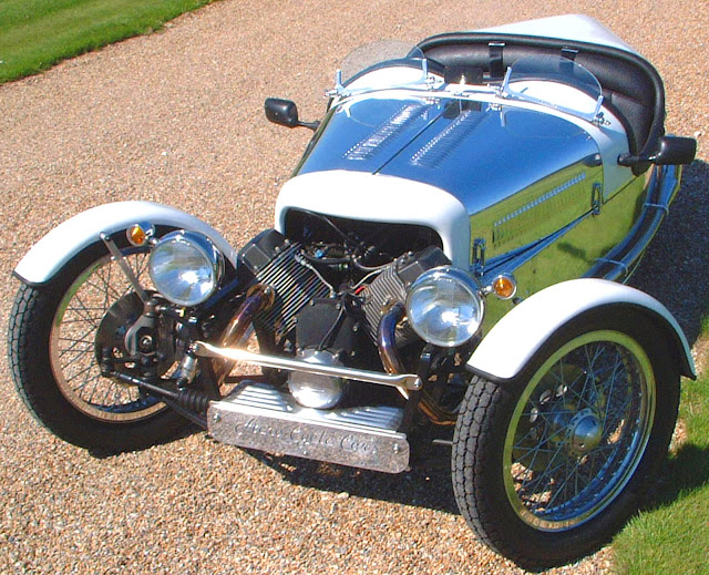 Aero Cycle Car's replica Morgan three wheeler kit build.