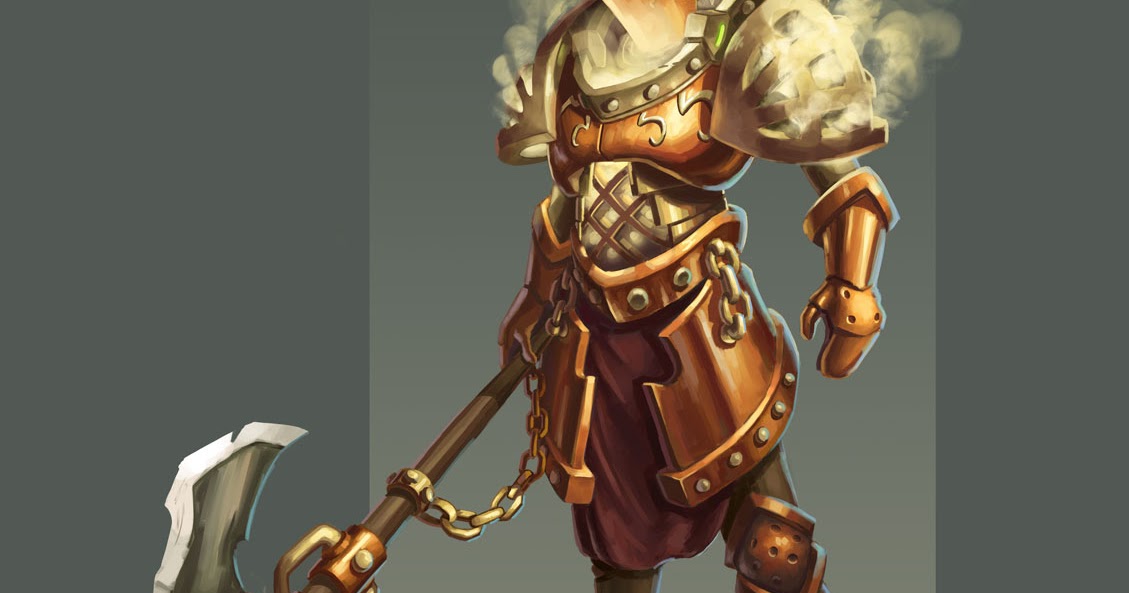 Beyond the End: Art Report #3 - Steam Knight Archetype