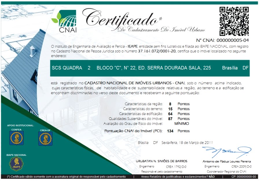 O GESTOR IMOBILIÁRIO: CADASTRO CNAI A PARTIR DE 15 DE MAIO DE 2011: O ...