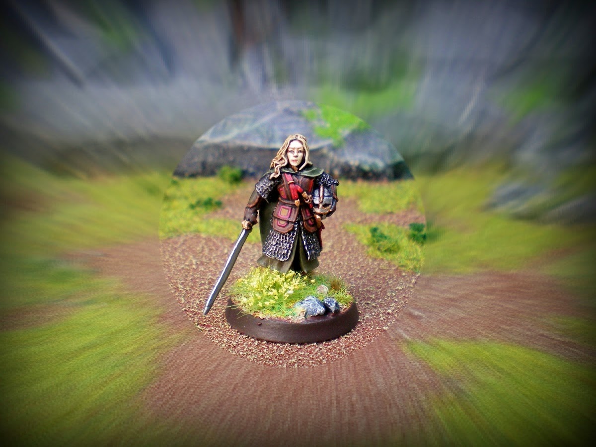 Showcase: LOTR - Eowyn Shield Maiden of Rohan ~ Brush Zone