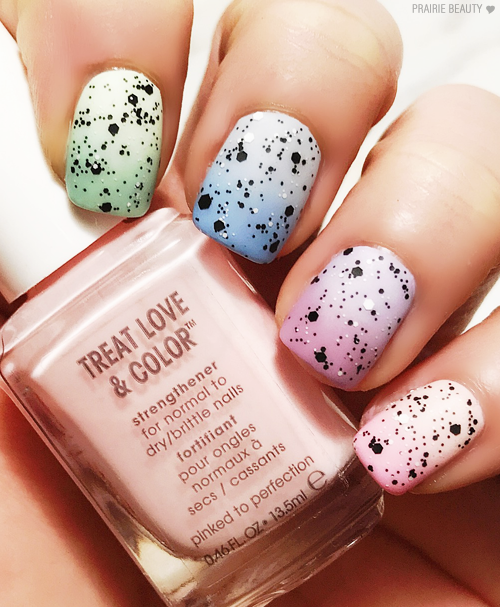 MANI MONDAY: Pastel Gradient Easter Egg Nails - Prairie Beauty