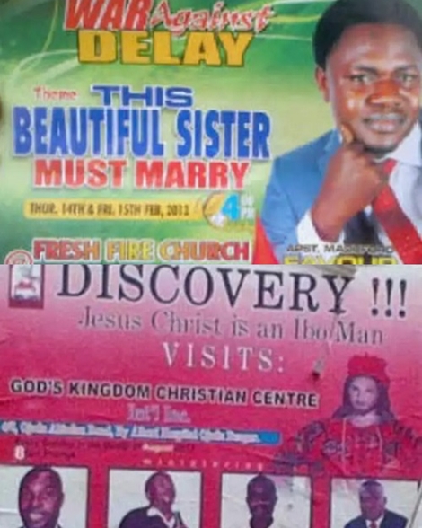 Funny Names Of Some Nigerian Churches - FOW 24 NEWS