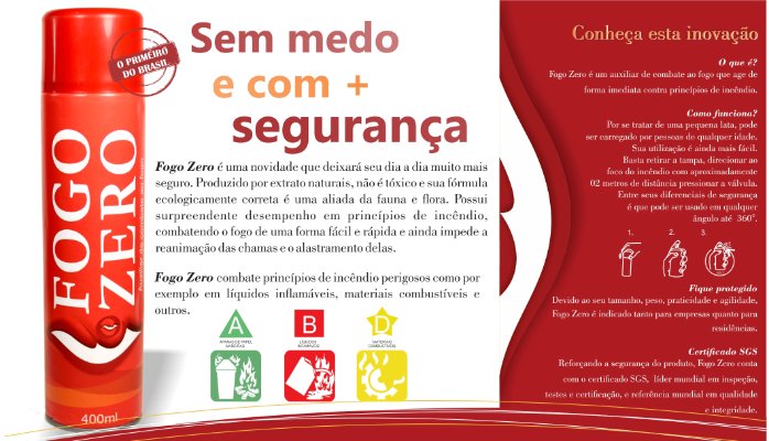 Extintores de Incêndio: Fogo Zero Exterminador - Queima em Carro na feira Senabom