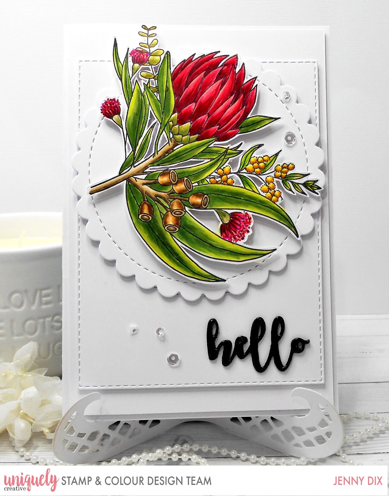 JenniferD's Blog: Uniquely Creative Stamp & Colour Design Team