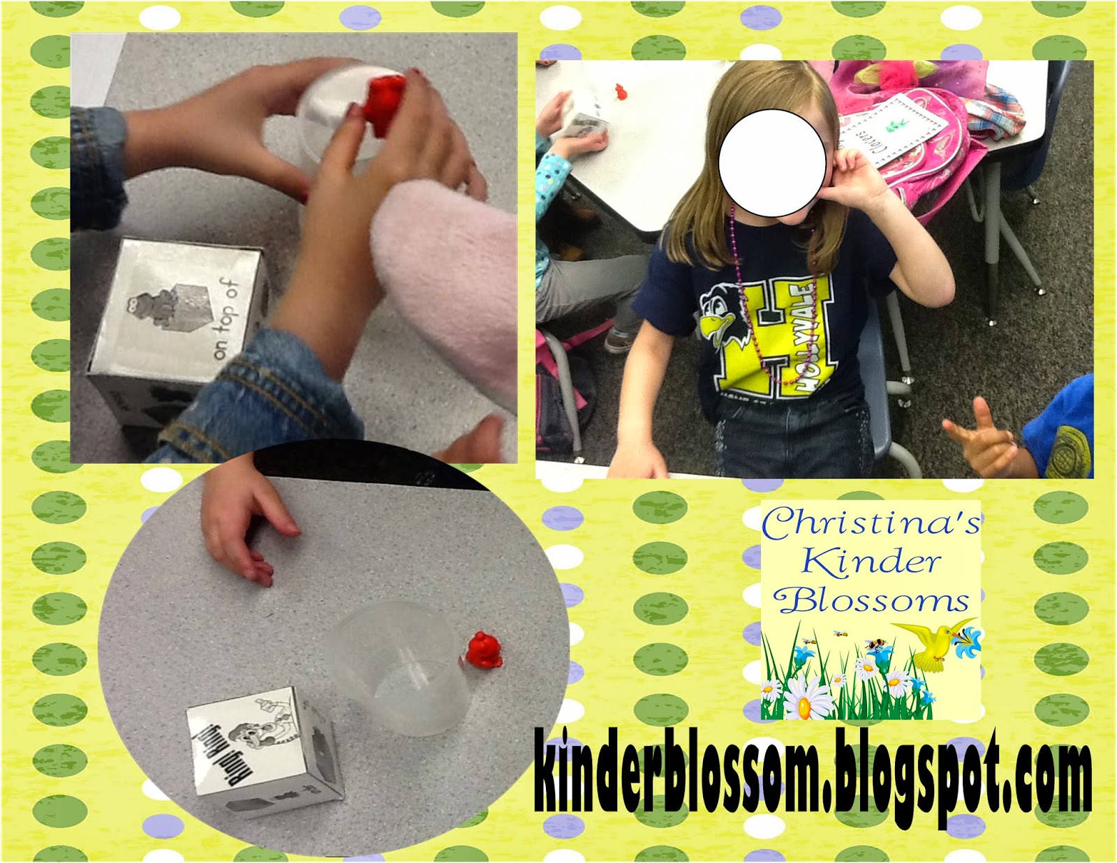 Christina's Kinder Blossoms: Ring! Ring! A Positional Word Game (Yes ...