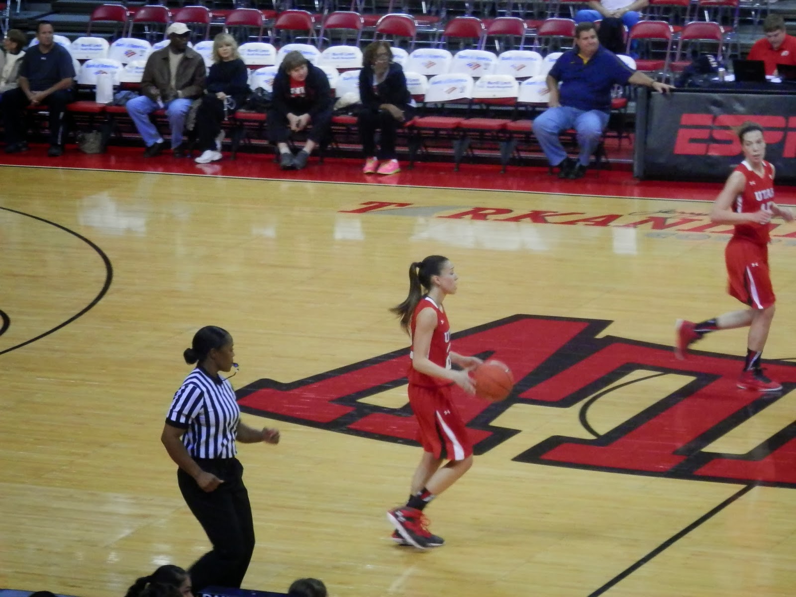 Adventures in Weseland: UNLV Lady Rebel Basketball vs. Utah -11-26-13