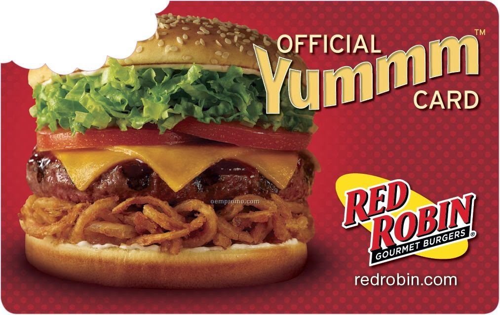 Sasaki Time: Giveaway: Red Robin $50 Gift Card!