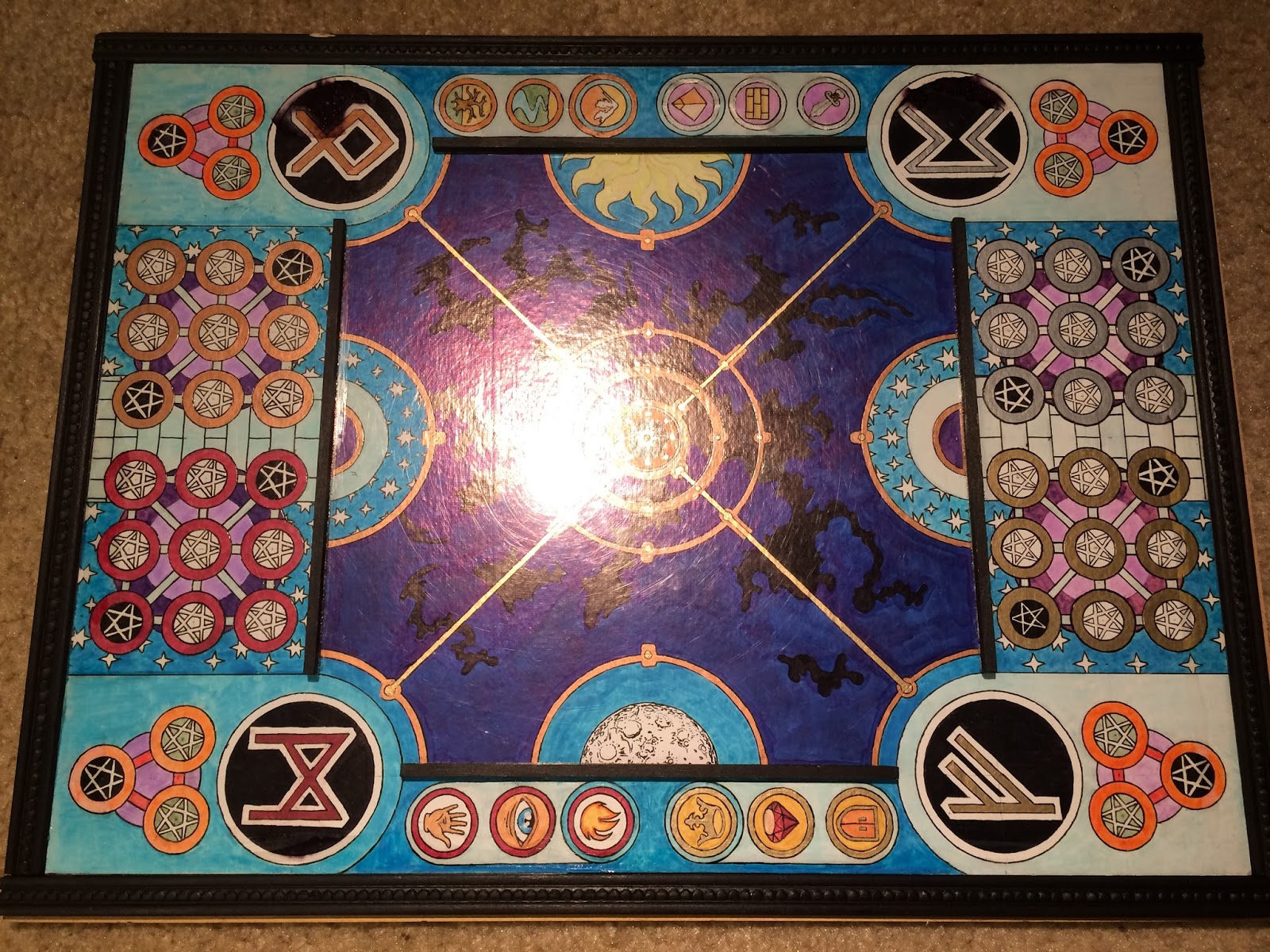 the Portfolio of Edward McCreary: Board game: Dragon's Gold