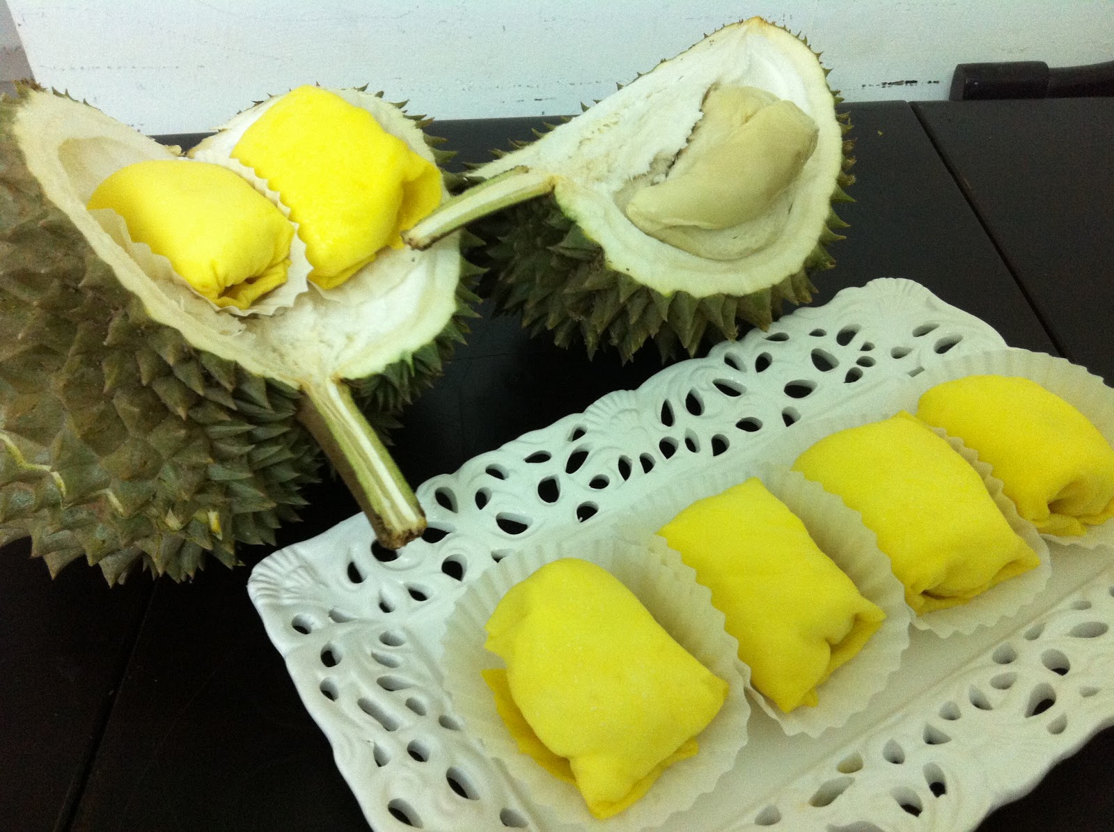 santai bakery @ Alor Star: DURIAN CREPE.....OH DURIAN CREPE