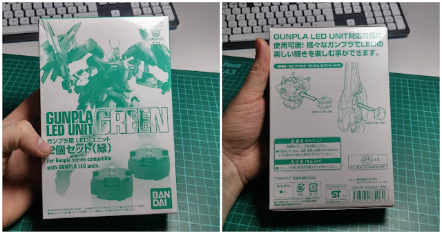 APFRO´s GUNPLA: Bandai Gunpla LED Unit (green) Quick Look