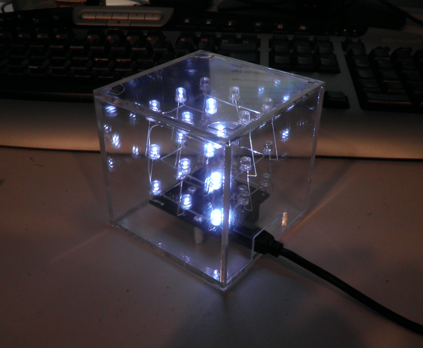 3D LED Matrix: 3x3x3, 5x5x5 and 8x8x8: October 2011