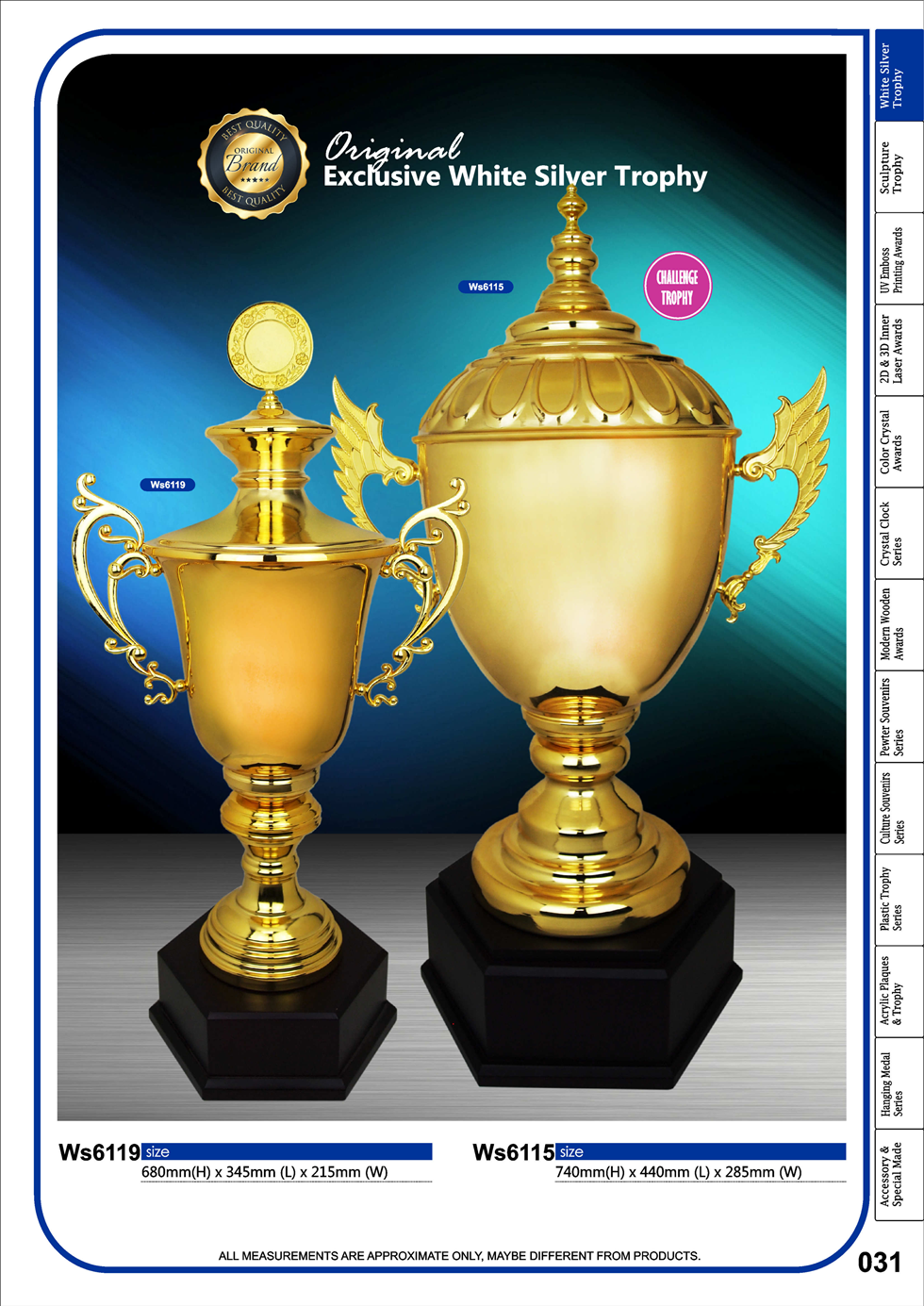 EXCLUSIVE TROPHY | Trophy Supplier | Trophy Malaysia | Plaque Malaysia ...