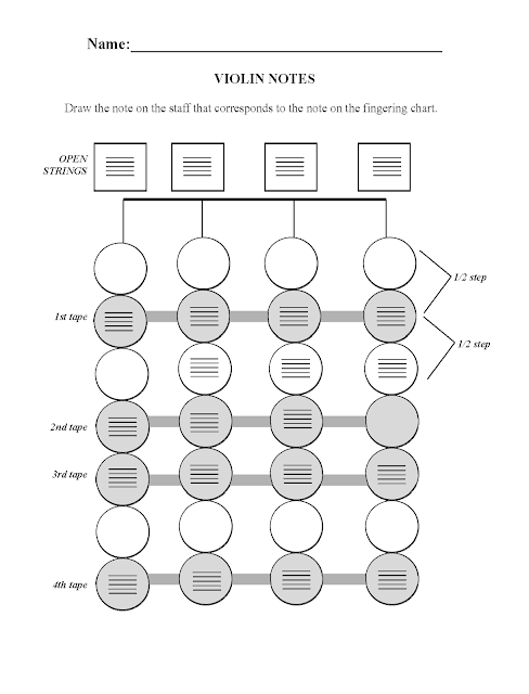 Orchestra Classroom: Worksheets for orchestra
