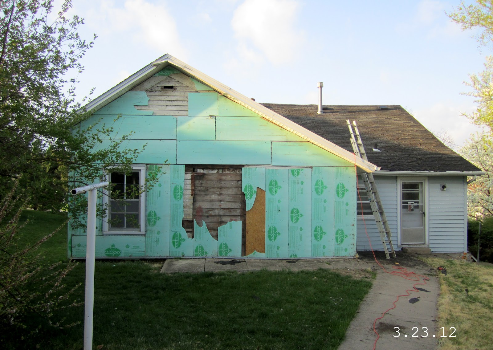 the corson cottage: Our Renovation - Removing the Existing Addition ...