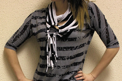 Freek of Nature DIY Projects: DIY Spaghetti Scarf!