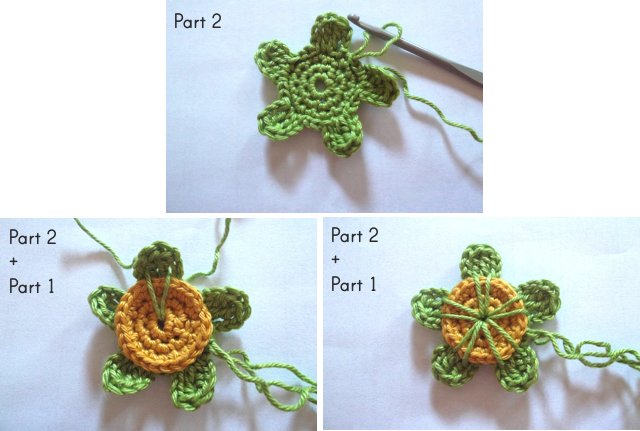 idea ivana: Funky Flower Crochet Pattern