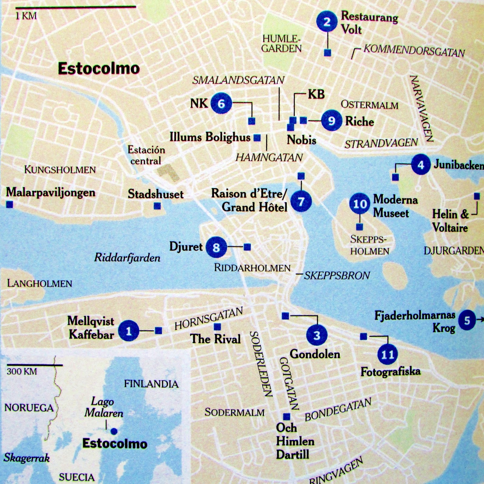 Stockholm.se - Mapa Básico