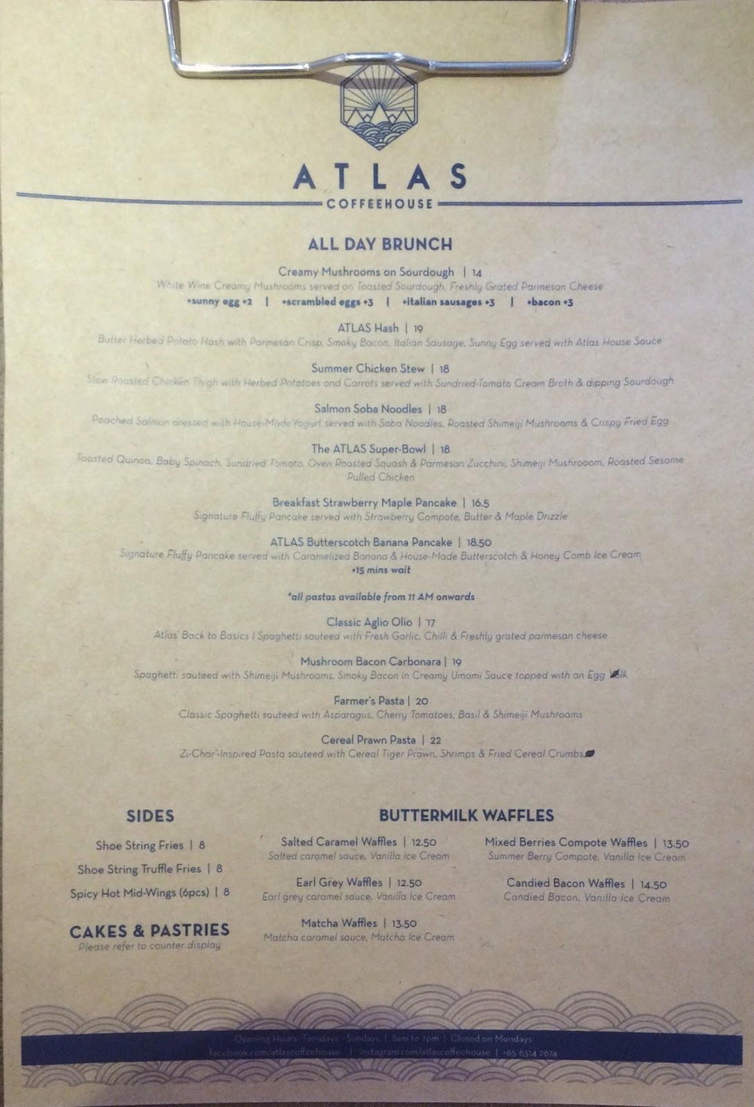 Atlas Coffeehouse @ Bukit Timah; Singapore | Moonlit