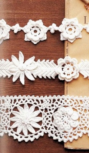 ergahandmade: Crochet Edging + Diagrams