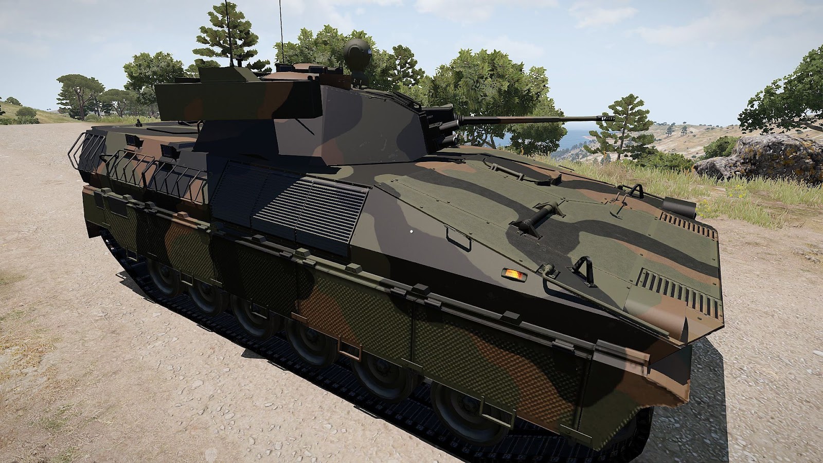 Arma 3 用のイタリア軍 MOD で内装もある歩兵戦闘車両の Dardo を作製 | 弱者の日記^^ - Arma 3 MODとアドオン紹介