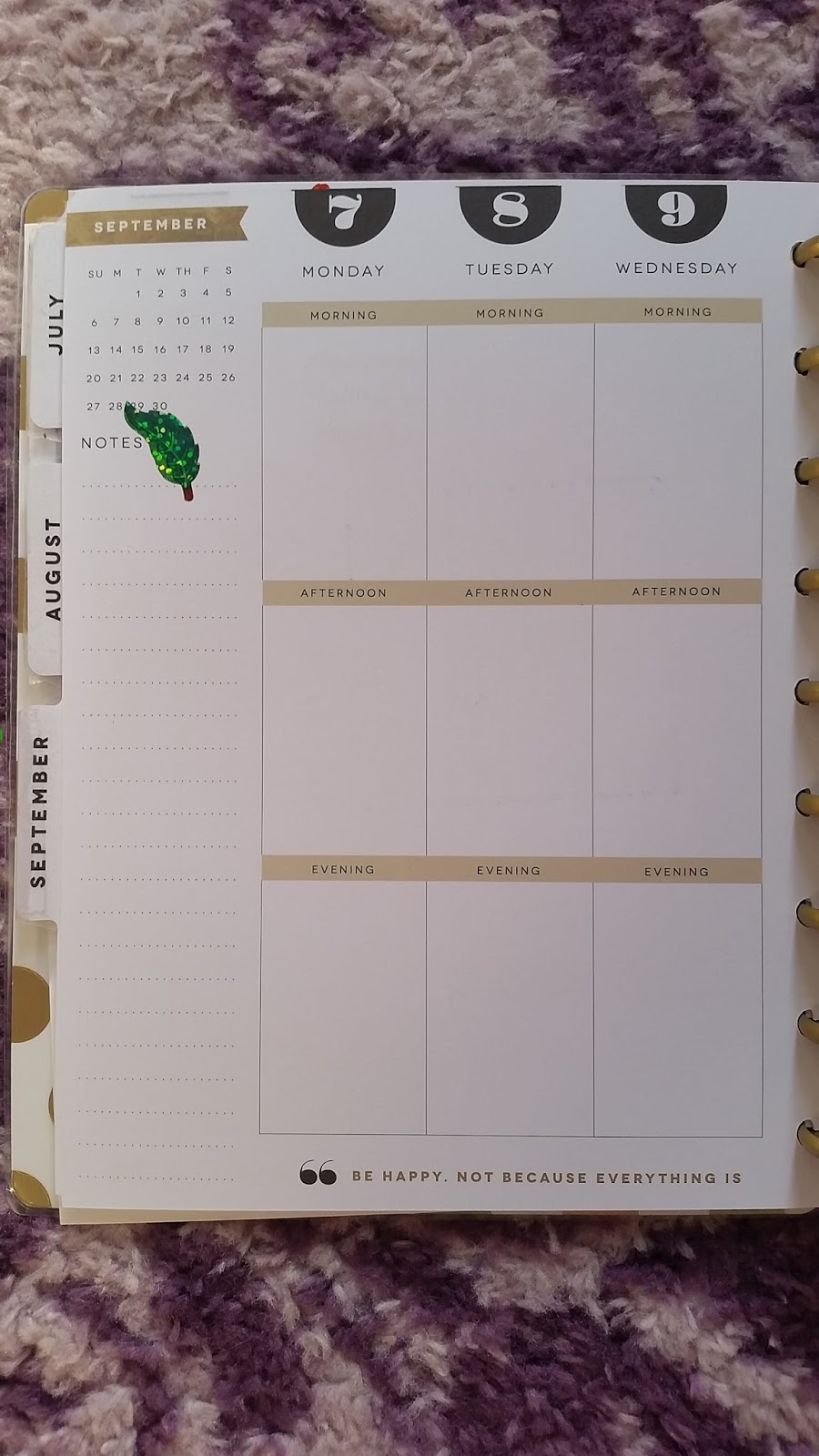 HelloSimpleMe: Create 365 Happy Planner Review