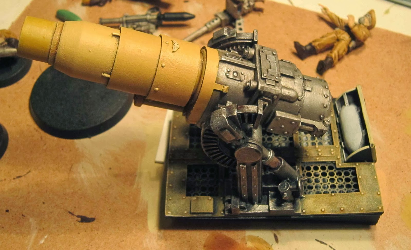 Artificer's Workshop Visions: Armageddon Steel Legion Medusa progress ...