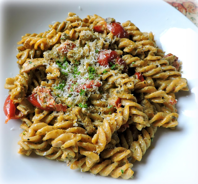 One Pan Pesto Fusilli | The English Kitchen
