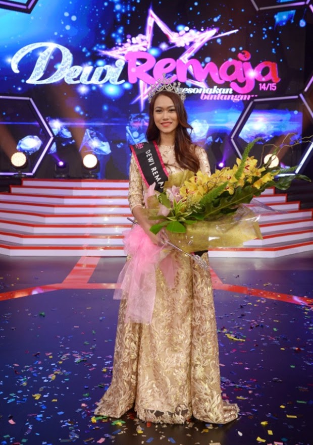 Biodata Raysha Rizrose Pemenang Dewi Remaja 2014/2015 | Cerita Budak Sepet