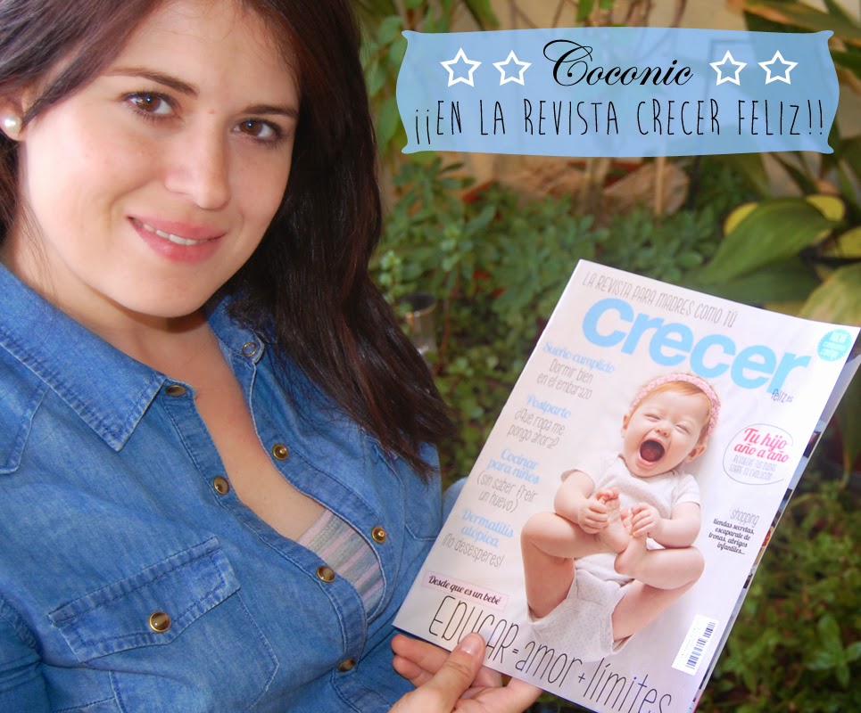 Que alegríaaaa!!! Coconic en la Revista Crecer Feliz!!! | COCONIC ...