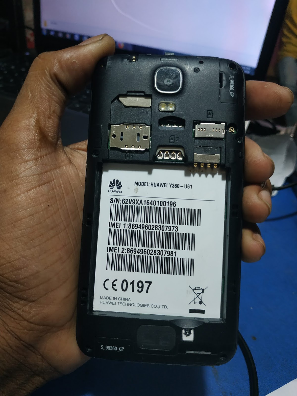 HUAWEI Y360-U61 MT6582 HENG LOGO FIX FLASH FILE - ™OFFicial Firmware CTG By Gsm Rokon