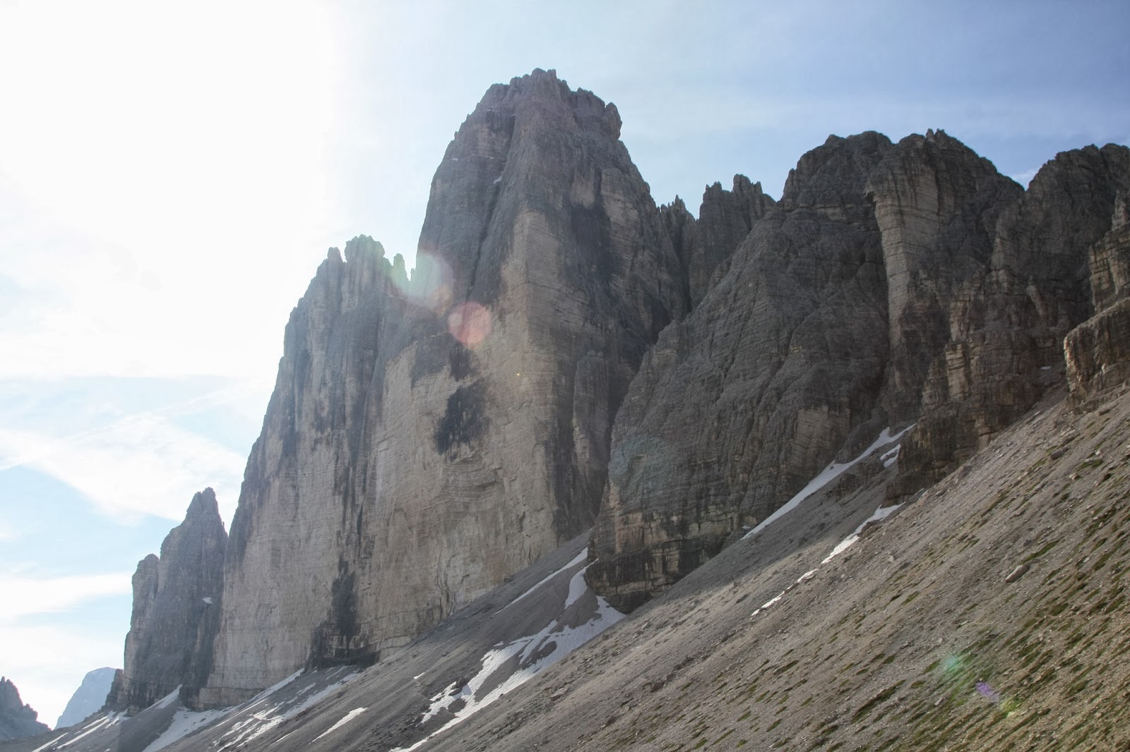 Andasendas: Monte Paterno, Tres cimas de Lavaredo