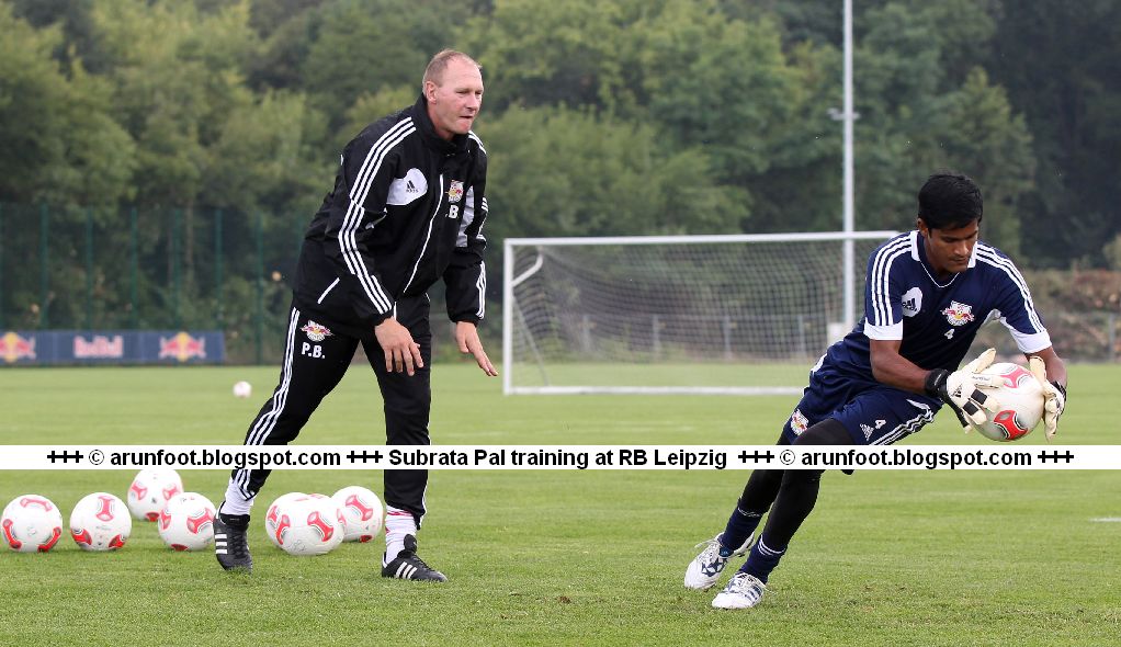 Champions League: Photos: Subrata Pal's training with RB Leipzig