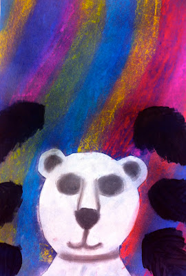 Expression of Imagination: "Polar Bears Under the Northern Lights" by ...