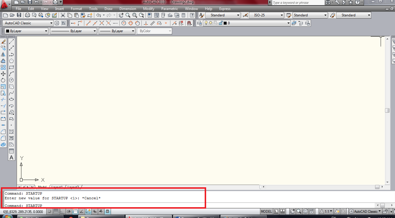 How to show Unit Selection Dialogue Box at Startup in AutoCAD