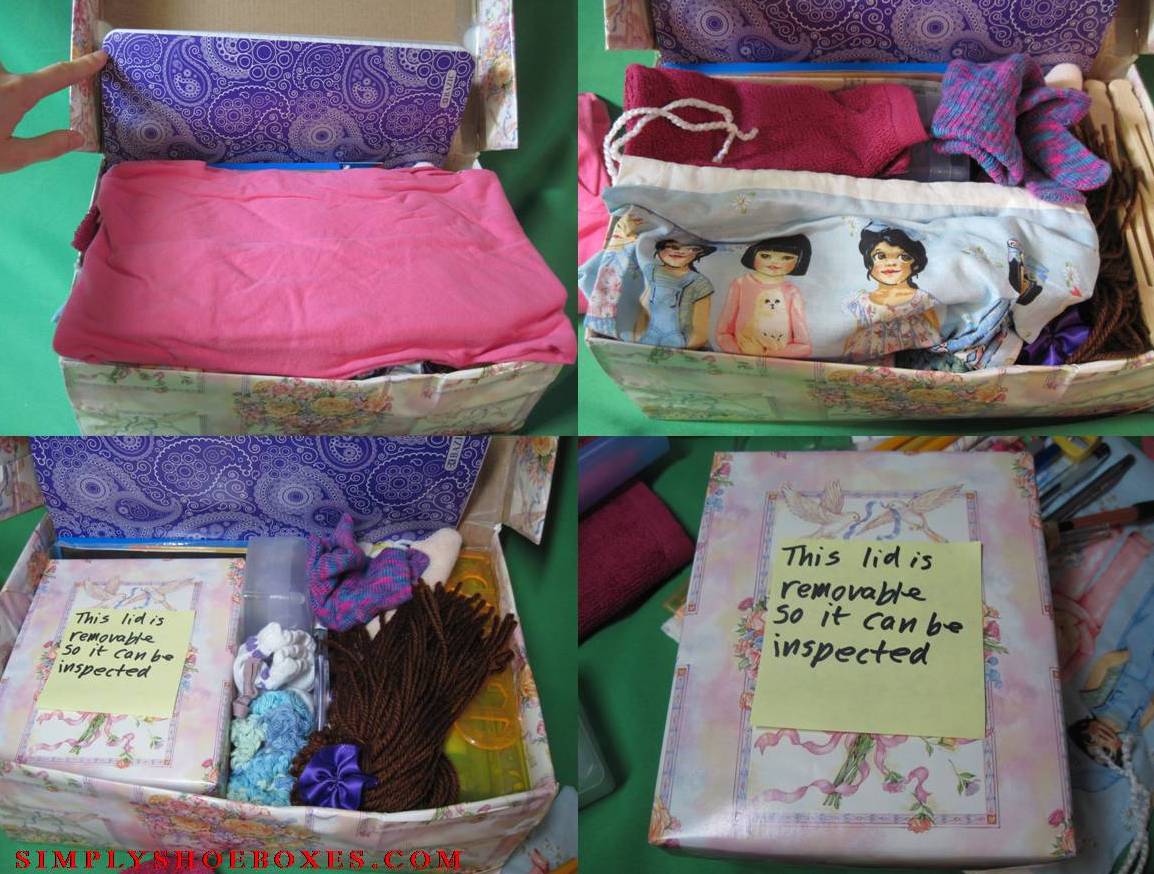 Simply Shoeboxes: A Doll and Her "Own" Shoebox Themed OCC Shoebox for a ...