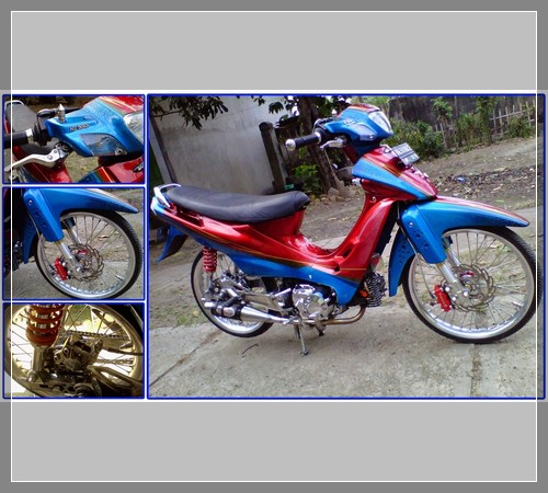 Gambar Modifikasi Shogun Kebo 110 Trail Road Race Ceper Terkeren 2020