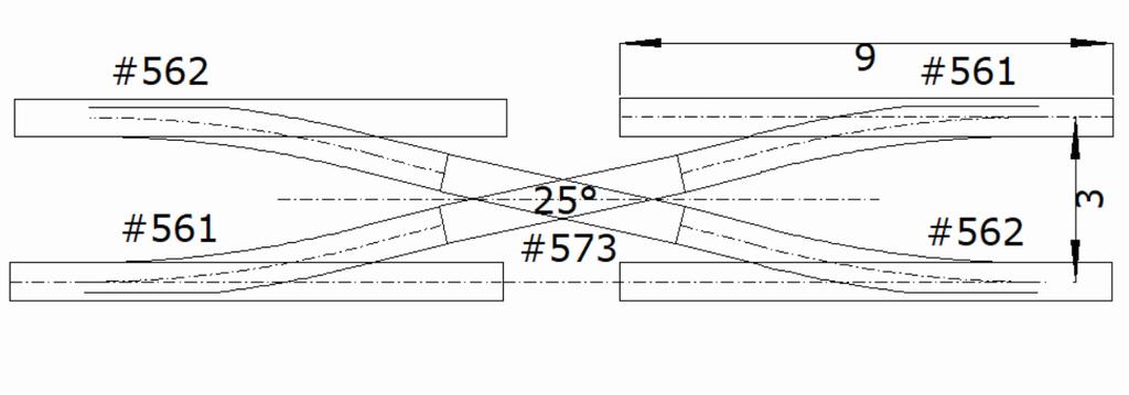 Crossings for Atlas Custom Line #4 Turnouts??? - Layouts and layout ...