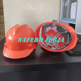 Helm Proyek Biasa ORANGE - NAFERO SAFETY