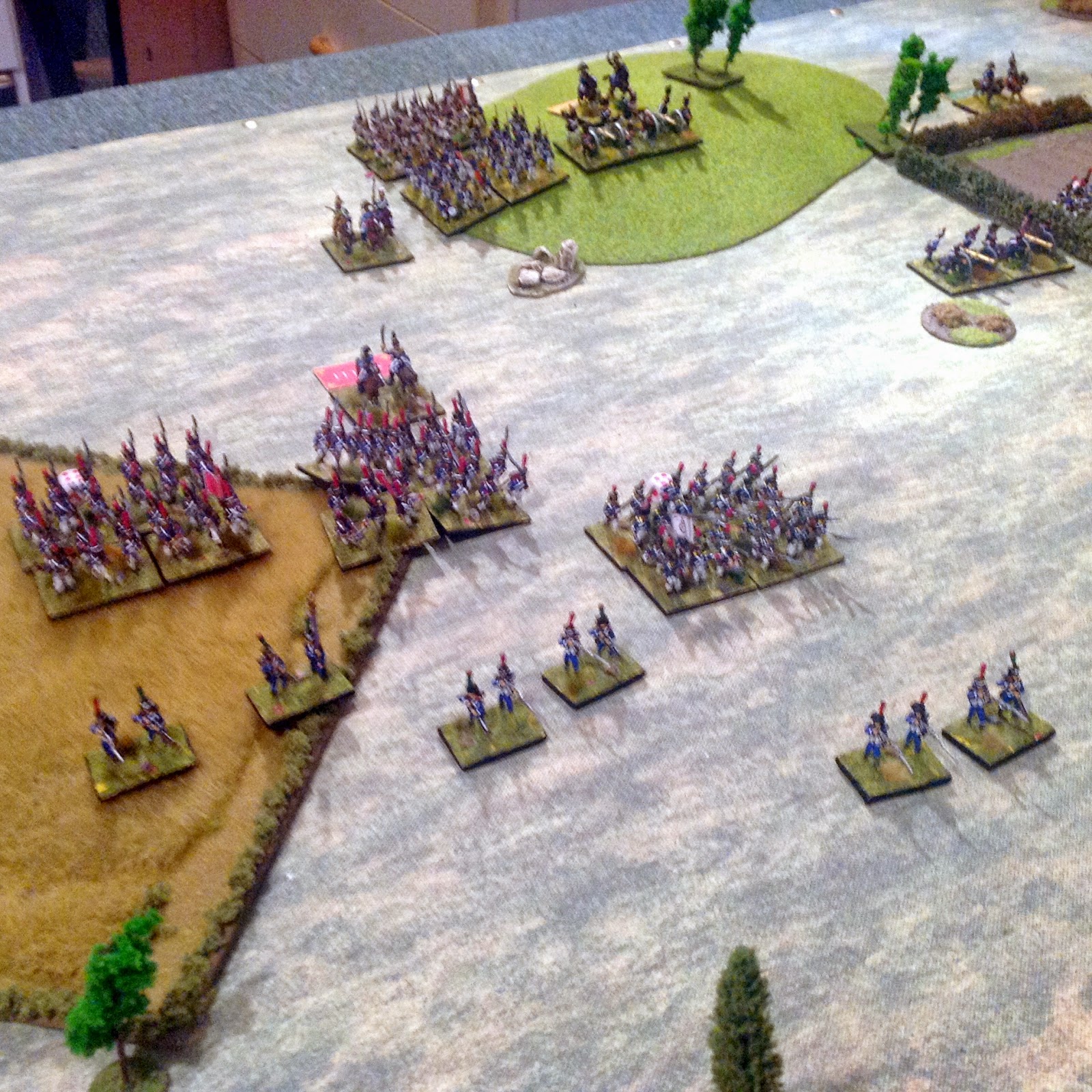 Sgt Steiner's Wargaming Blog: General De Brigade Deluxe solo game