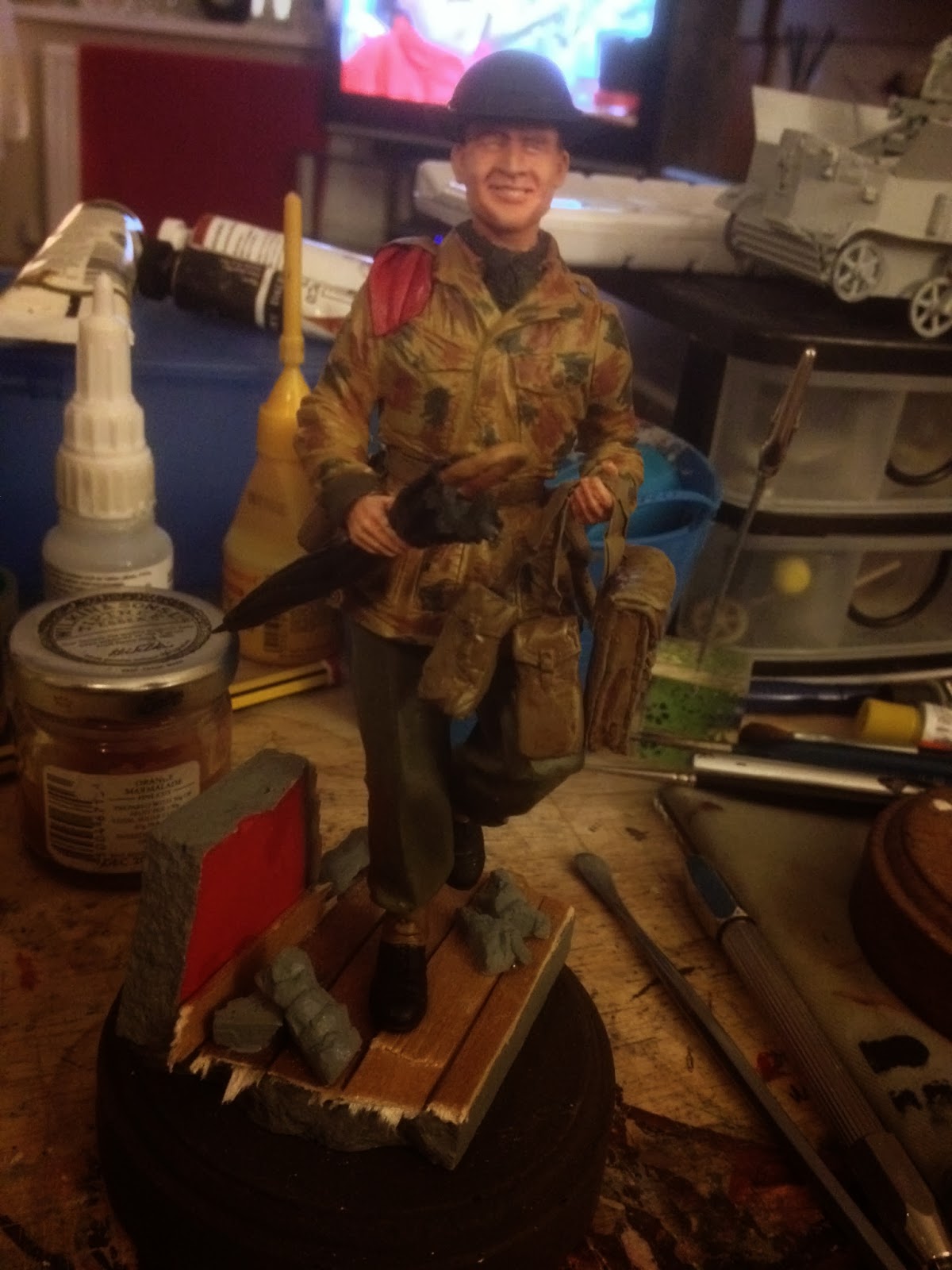 Scale Model Workbench: Major Digby Tatham-Warter