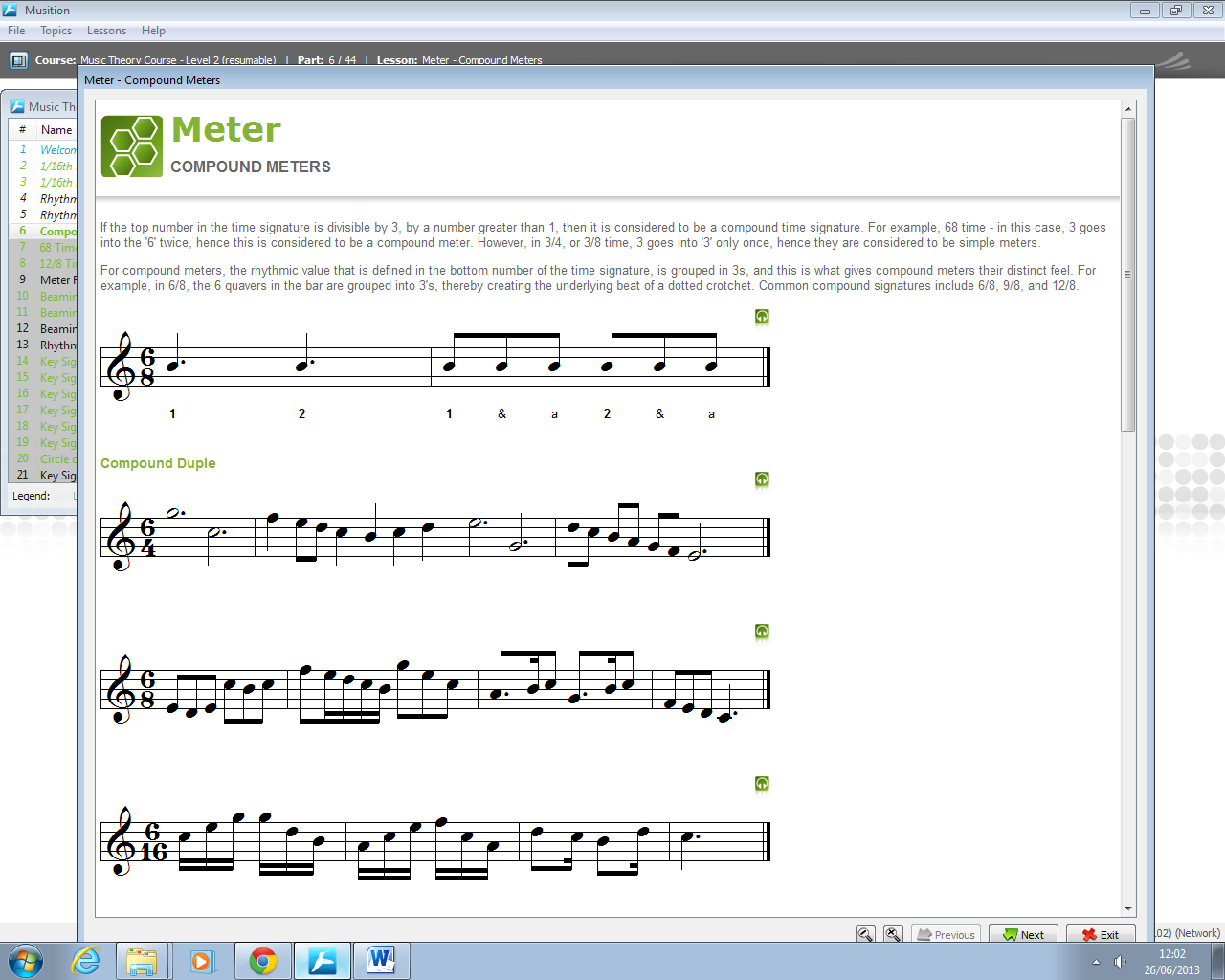 Aural Perception Skills