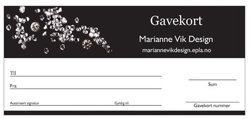 Smykkedama.no: Nytt nettsted og endelig gavekort