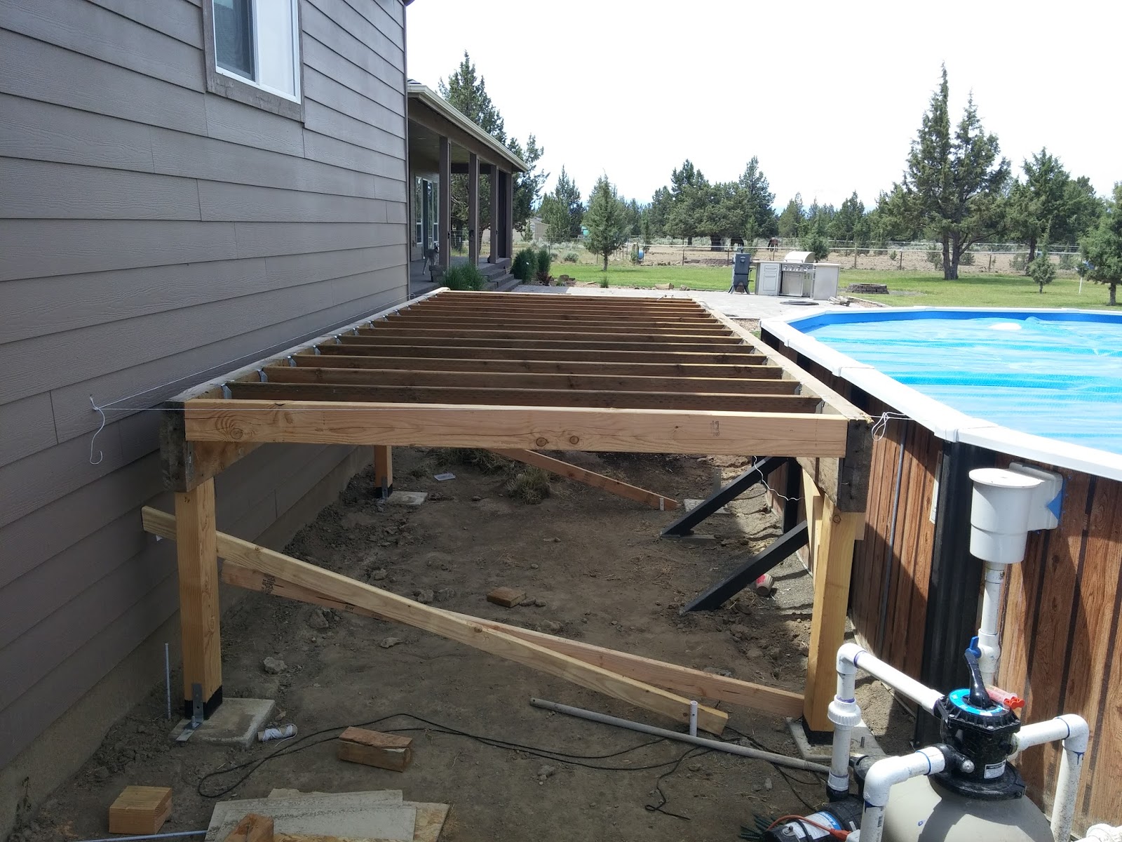 Calico Cali Designs: Can we get a pool Dad? - Part 3