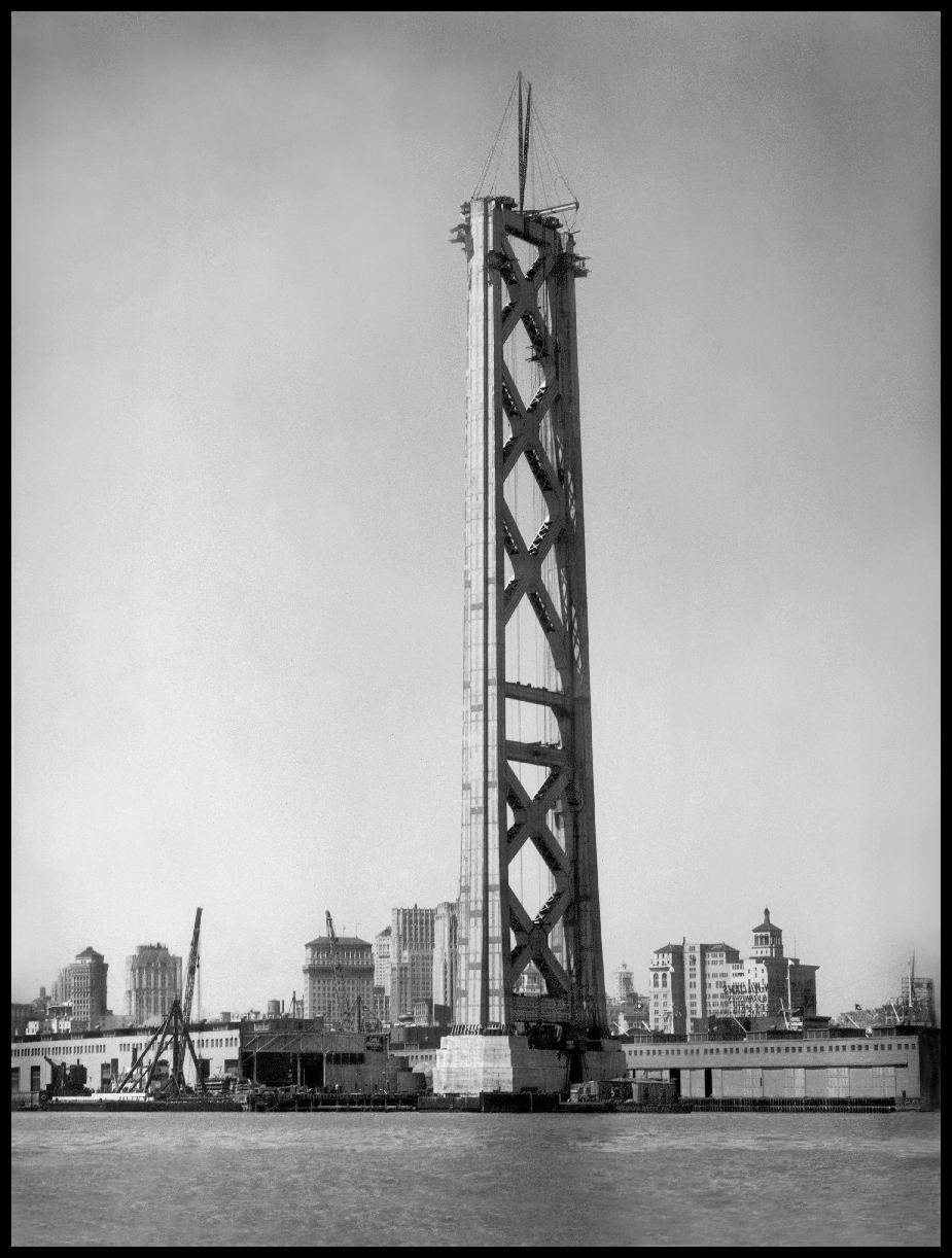 San Francisco Images: San Francisco-Oakland Bay Bridge Construction