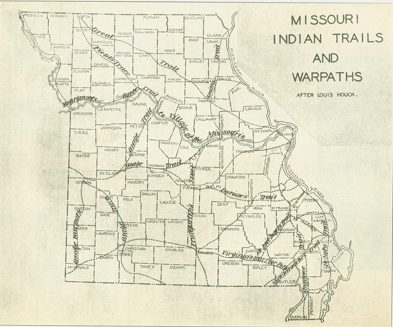 SHOW ME - Johnson County - West Central Missouri History: Native ...