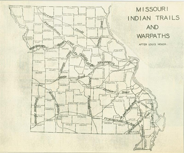 SHOW ME - Johnson County - West Central Missouri History: Native ...