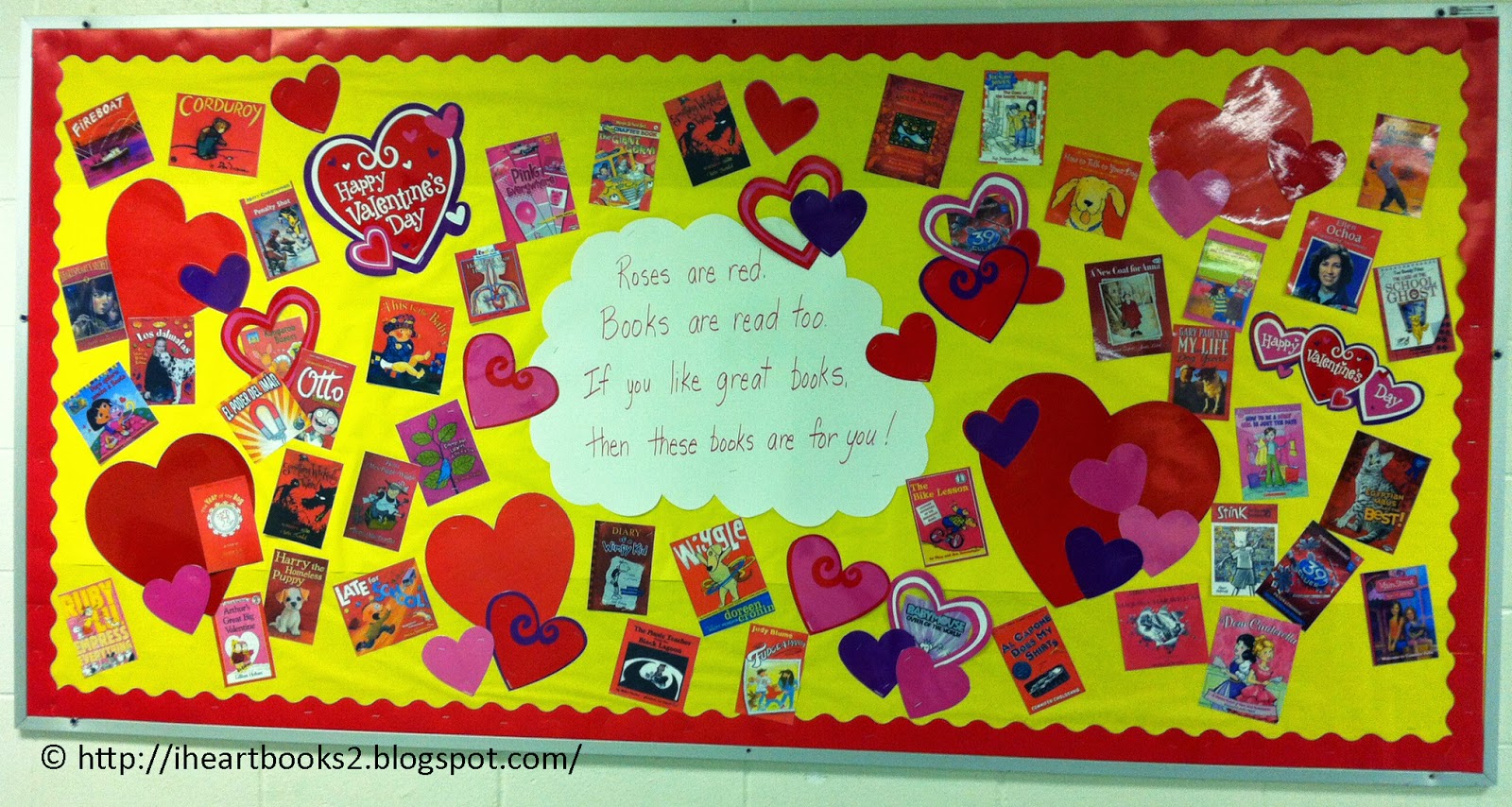 I heart books too...: Bulletin Boards