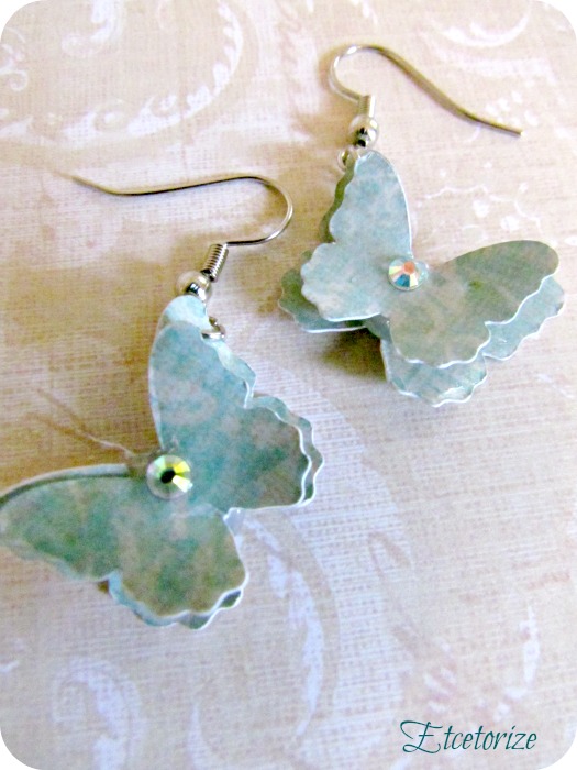 Etcetorize: Paper Earrings